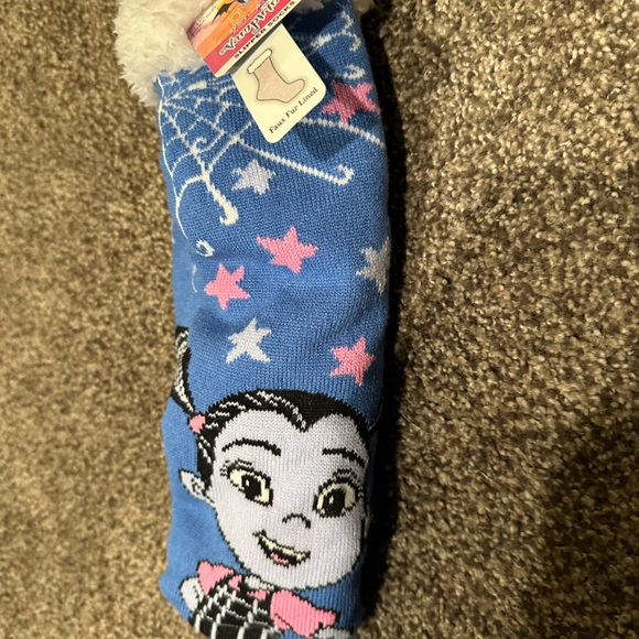 Disney | Accessories | Vampirina Disney Junior Girls Slipper Socks Sock ...